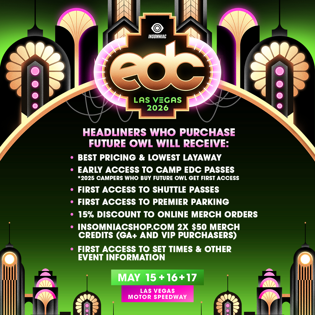 EDC Las Vegas | May 15 - 17, 2026 | Radiate